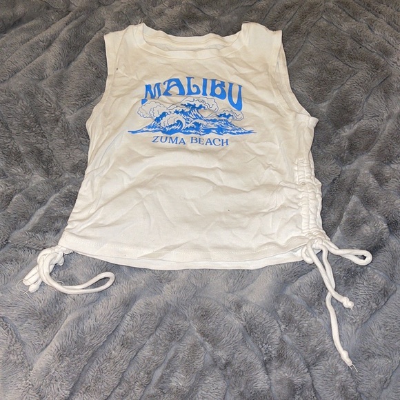Tops | White Cropped T Shirt Xs | Poshmark